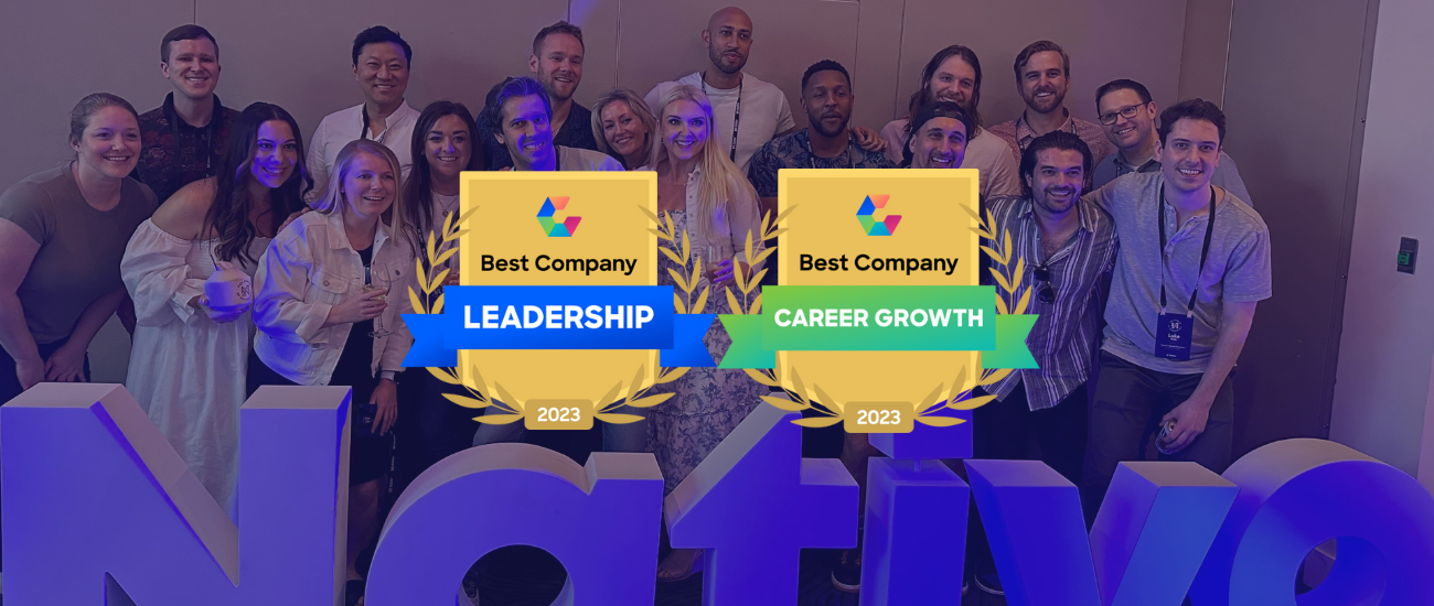 Nativo Honored by Comparably in 2023 as Best Company for Lea